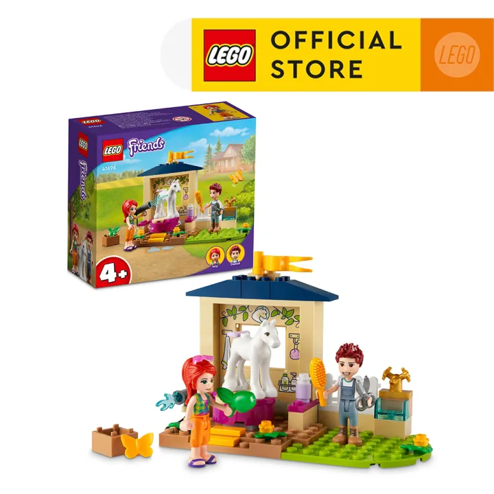 LEGO® Friends 41696 Pony-Washing Stable, Age 4+, Building Blocks, 2022 ...