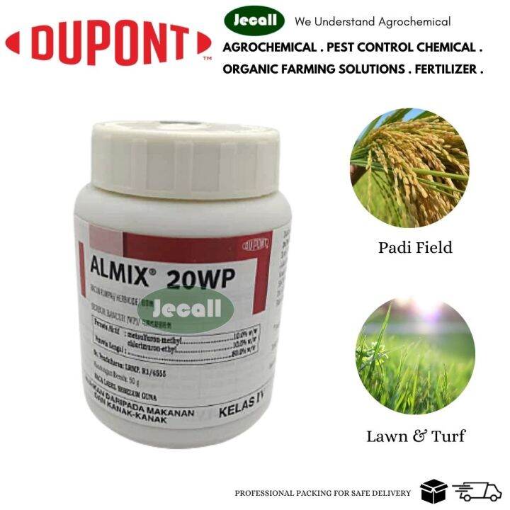 Dupont Almix 20 WP Selective Herbicide 50G / Met-sulfuron + Chlorimuron ...