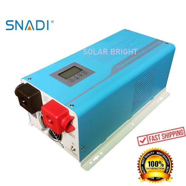 SNADI/SNAT Solar Pure Sine Wave Toroidal Inverter 24V 5kW Adjustable ...