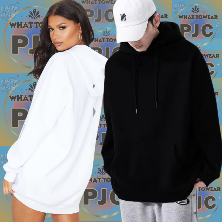 OVERSIZED HOODIE JOCKET with POCKET (UNISEX) | Lazada PH