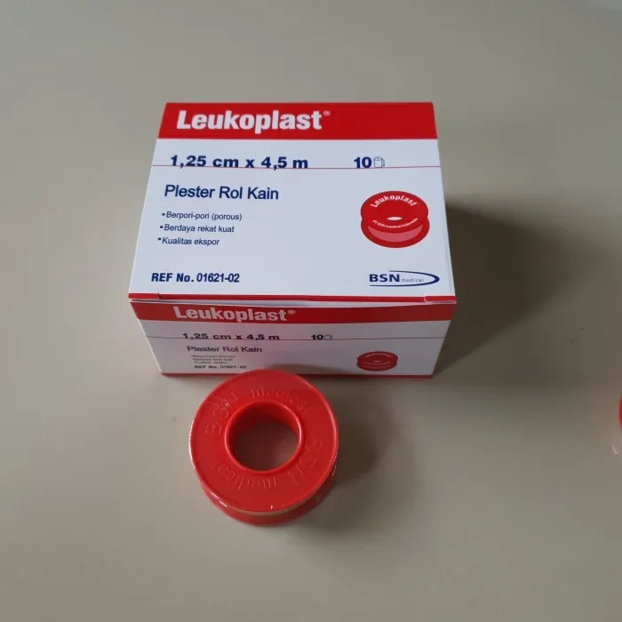 BSN Leukoplast Plester Coklat Roll 1,25cm x 4,5m / Plaster Kain Gulung ...