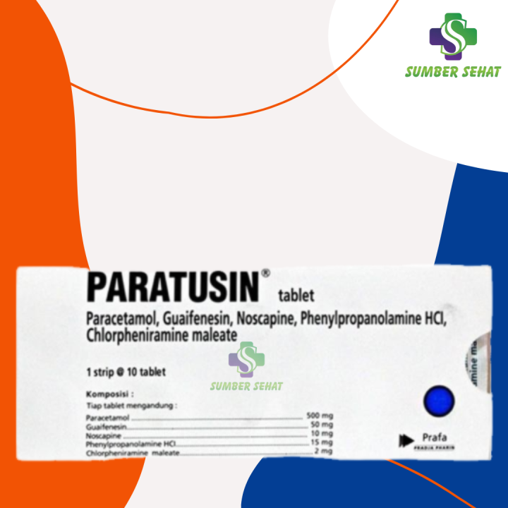 PARATUSIN STRIP 10 TABLET | Lazada Indonesia