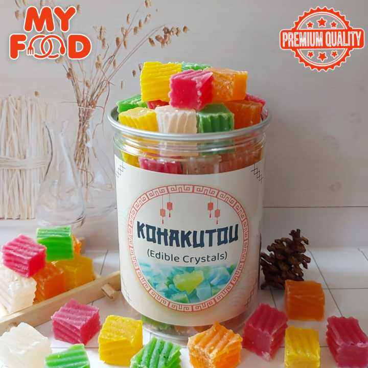 [Myfoodofficial] - Can Kohakutou 430gr Hampers Edible Crystal Candy ...