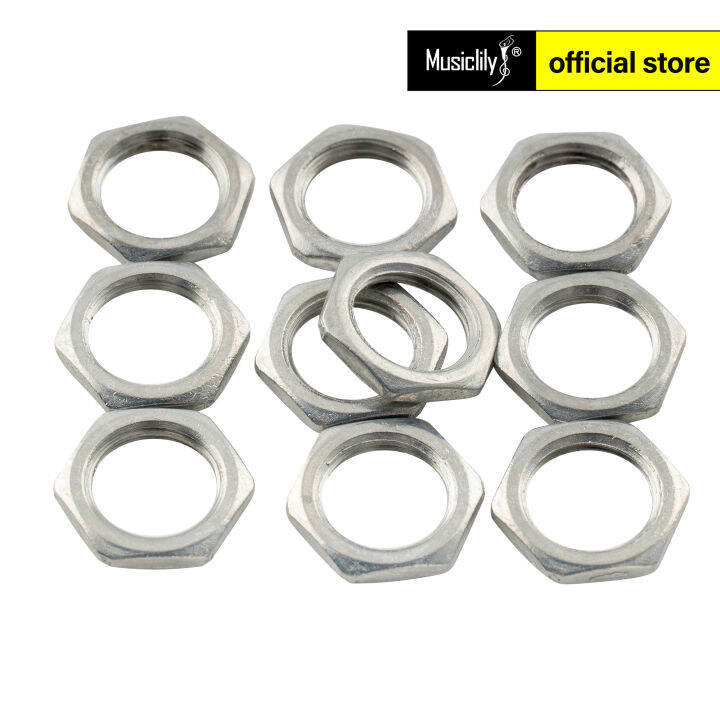 Musiclily Pro M9x0.75 Mounting Hex Nuts for Metric Potentiometers and ...