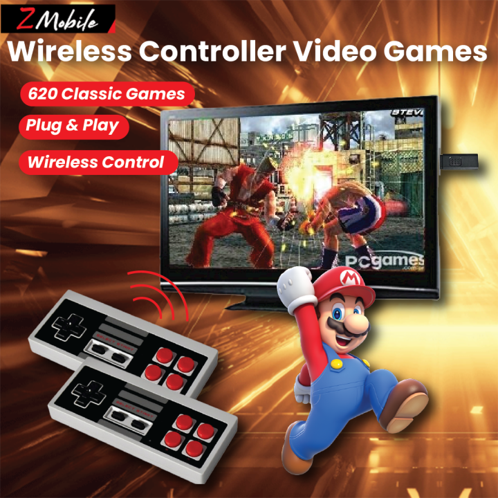 TV Stick Wifi Display Dongle Receiver USB TV Game Console 8 Bit ...