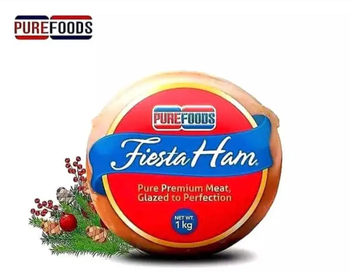 Purefoods fiesta Ham Premium Glazed Pre-sliced (1kg) per pack | Lazada PH