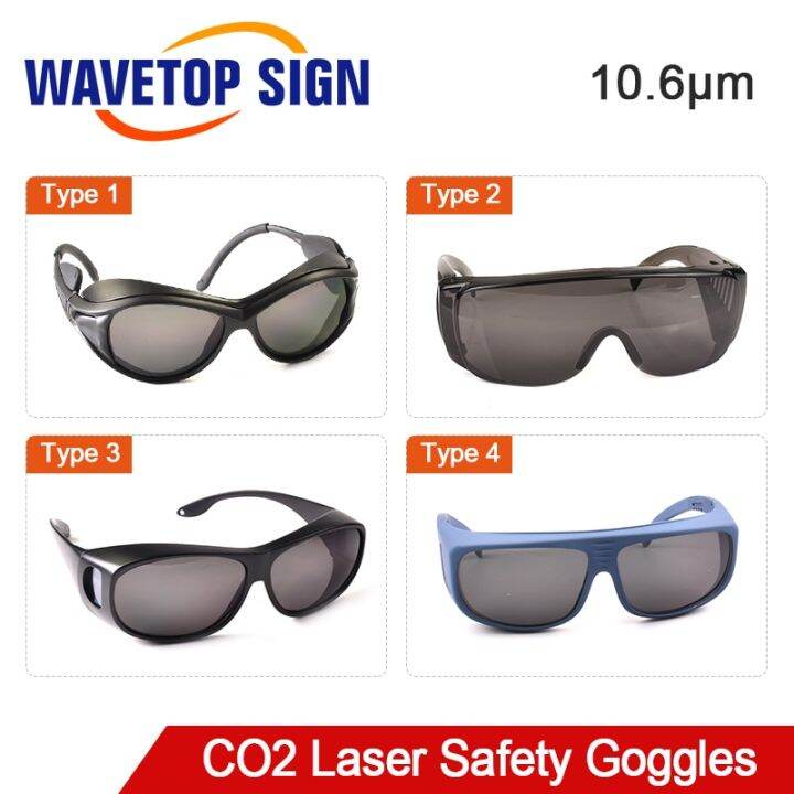 WaveTopSign 10.6um 10600nm Laser Safety Goggles Shield Protection For ...
