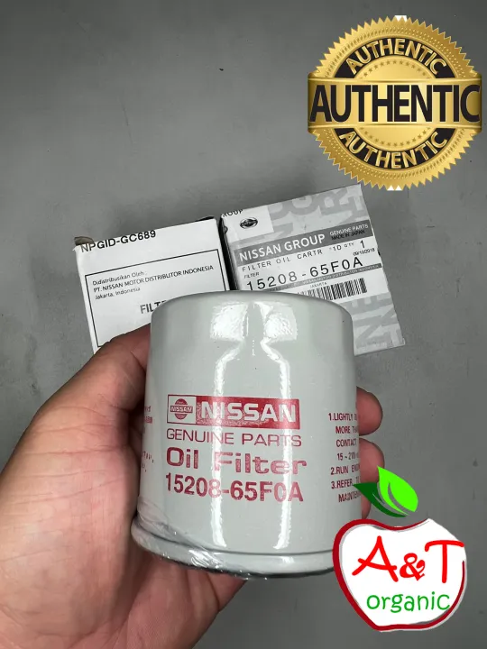 1520865F0A Genuine Oil Filter NISSAN ALMERA JUKE XTRAIL SYLPHY SENTRA ...