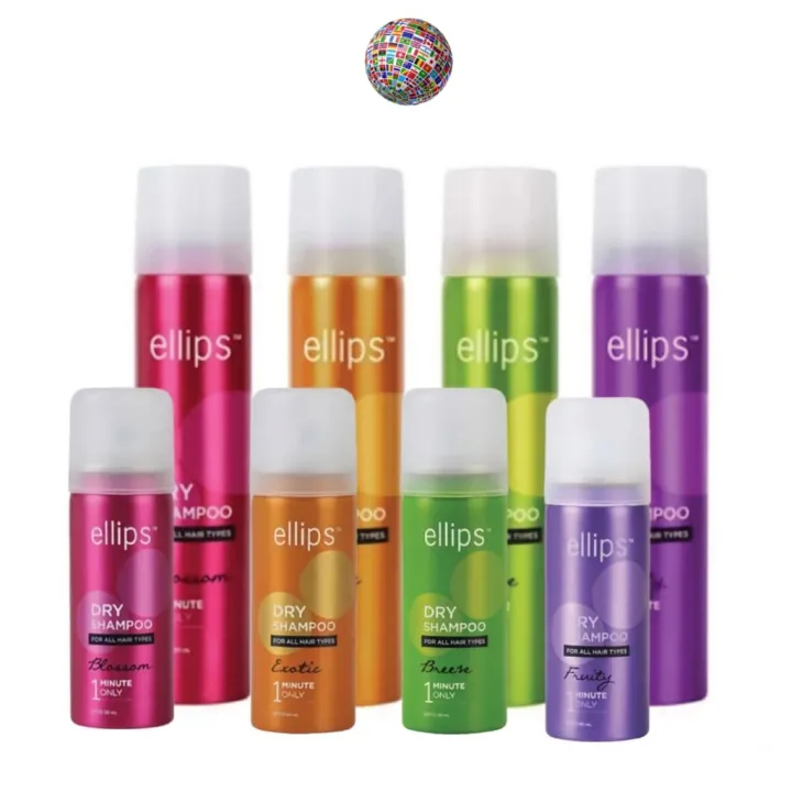 ELLIPS Hair Dry Shampoo / Sampo Spray - Sampo Kering | Lazada Indonesia