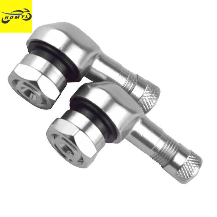 Homyl 90 degree CNC Aluminum Universal Motorcycle Wheel Valve Stems ... Homyl 90 degree CNC Aluminum Universal Motorcycle Wheel Valve Stems ...