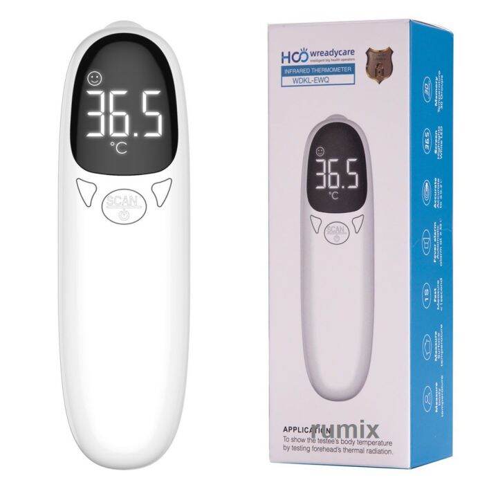 Termometer Infrared Non Contact Digital Suhu Badan Tubuh Thermometer ...