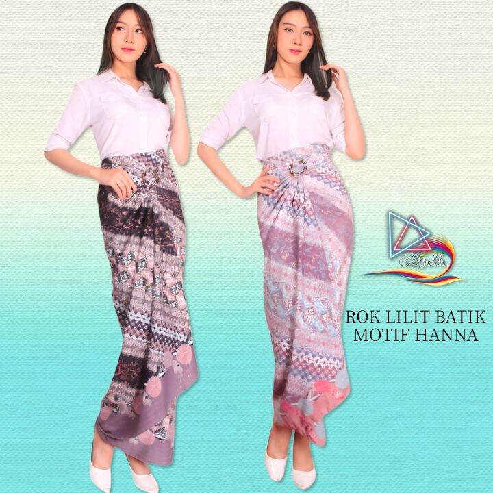 Bali.la ROK LILIT BATIK MOTIF HANNA / ROK LILIT BATIK KONDANGAN BAWAHAN ...