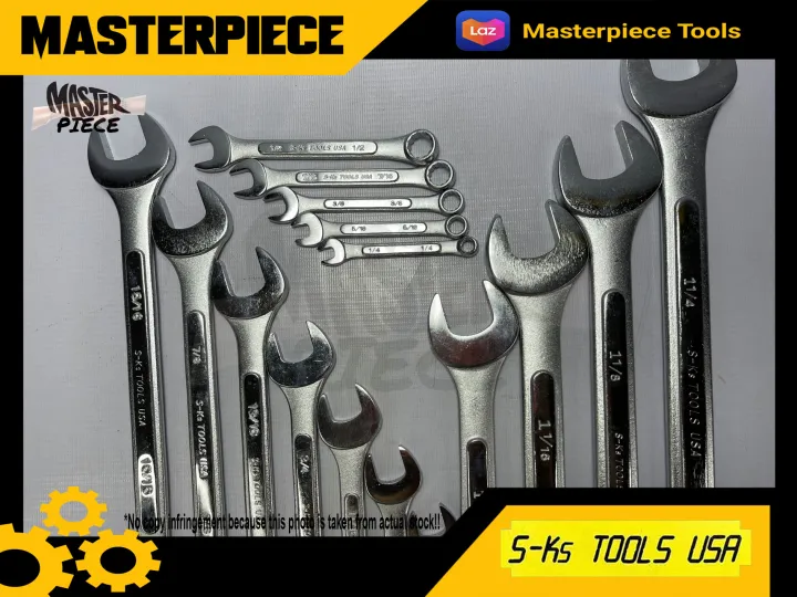Masterpiece S-ks Tools 16 Pcs. Combination Wrench Set | Lazada PH