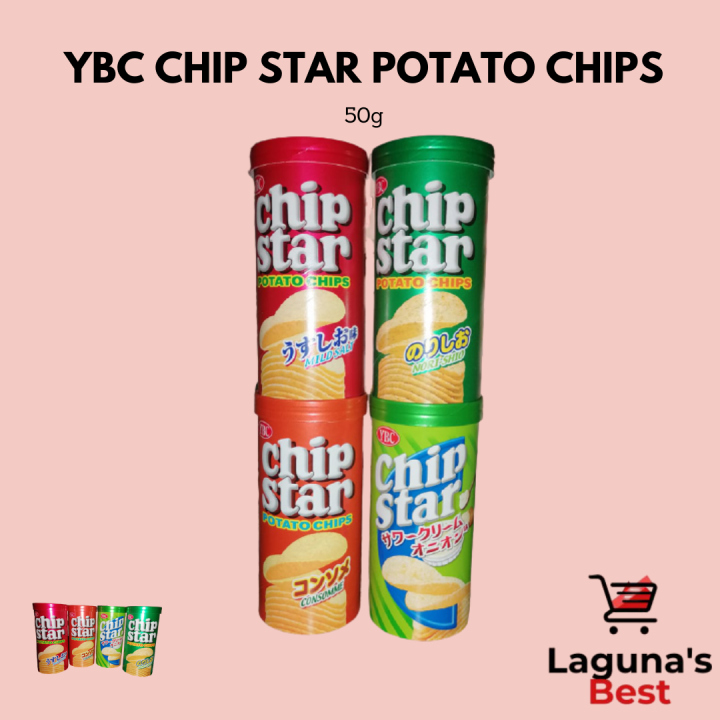 YBC Chip Star Potato Chips - 50g | Lazada PH