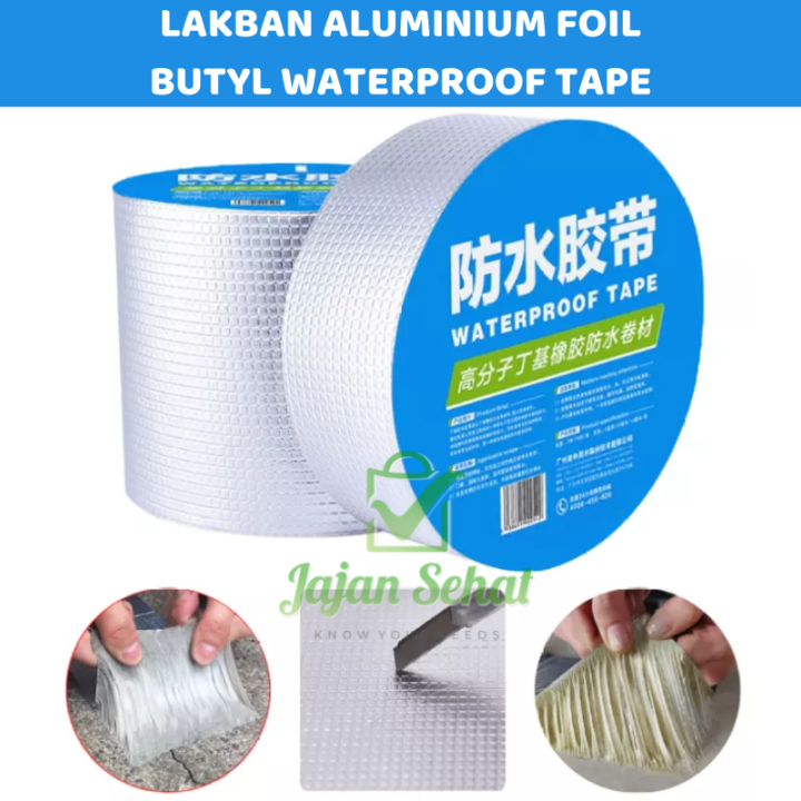 LAKBAN ALUMINIUM FOIL BUTYL WATERPROOF TAPE | Lazada Indonesia