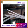 Selongsong asbes putih/selang asbes anti panas ukuran 6 mm | Lazada ...