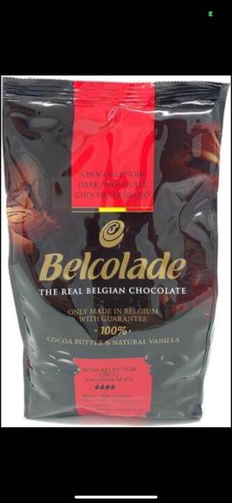 Belcolade CTC501/J 55% Dark Real Belgian Chocolate 1KG | Lazada PH
