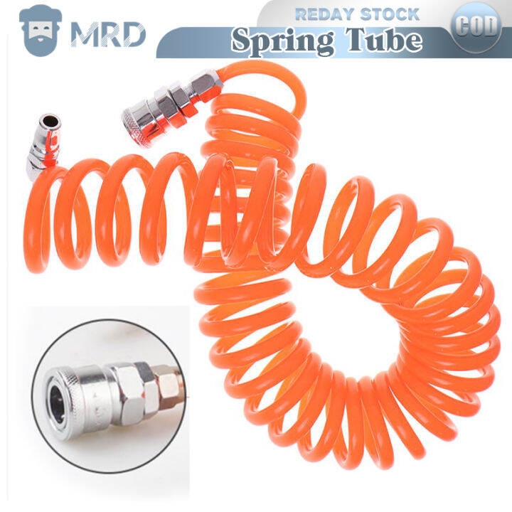 Pu Spring Tube 6/9/15m 8mmx5mm Air Compressor Hose Telescopic Spring ...
