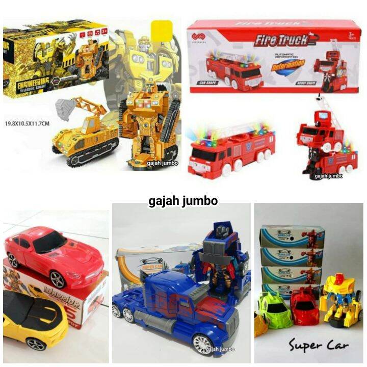 Mobil Transforms Anak Mobil Mobilan Jadi Robot Transform Otomatis ...