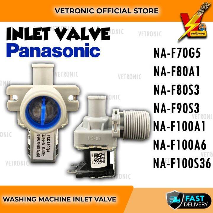 PANASONIC INLET VALVE (Small Pin) washing machine spare part | Lazada