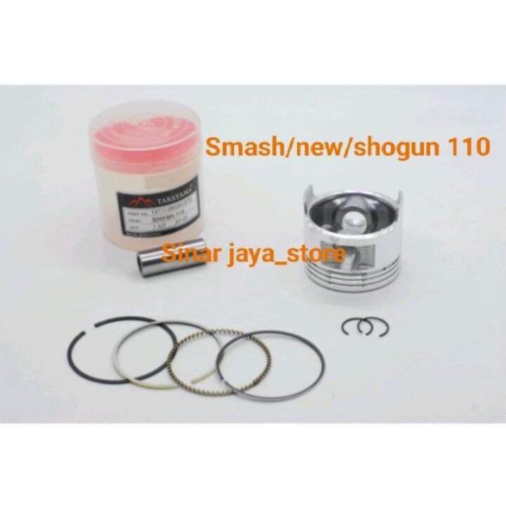 Piston Kit Assy Komplit Smash / Smash New / Shogun 110 Takayama ...