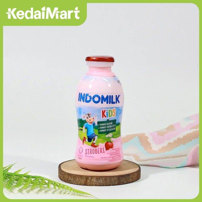 Indomilk Liquid Strawberry 190 ml | Lazada Indonesia