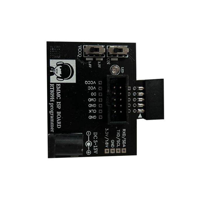 1Pcs EMMC ISP Board for RT809H Programmer EMMC Adapter DC 5-15V Fast ...