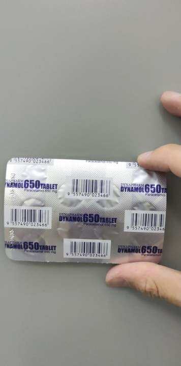 DYNAMOL 650 TABLET (10'S) PARACETAMOL 650mg - Melagakan Deman dan ...
