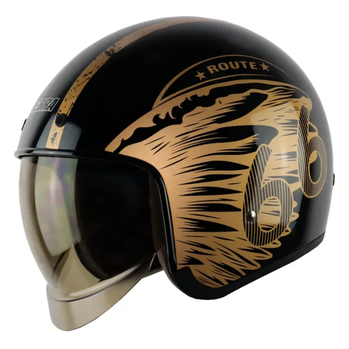 ZEBRA 603 MOTORCYCLE OPEN FACE HELMET | Lazada PH