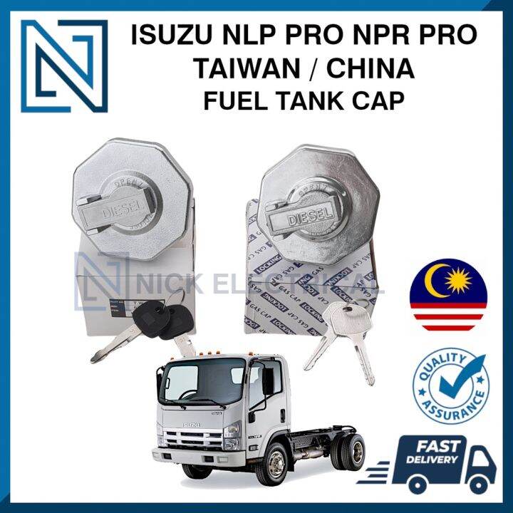 (Made in Taiwan) ISUZU NLR PRO NPR PRO FUEL TANK CAP DIESEL CAP PENUTUP ...