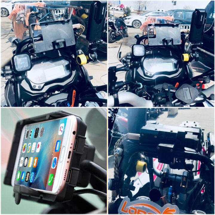 For Benelli Trk502 Trk502x - Motorcycle Usb Charger Mobile Phone Holder ...