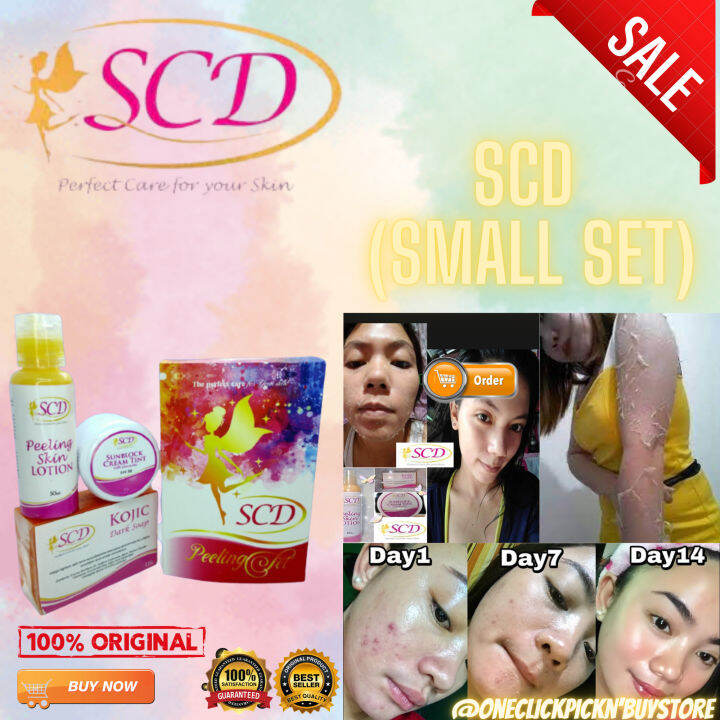 SCD SMALL SET ORIGINAL - pampakinis pampaputi safe na pampaputi ng ...