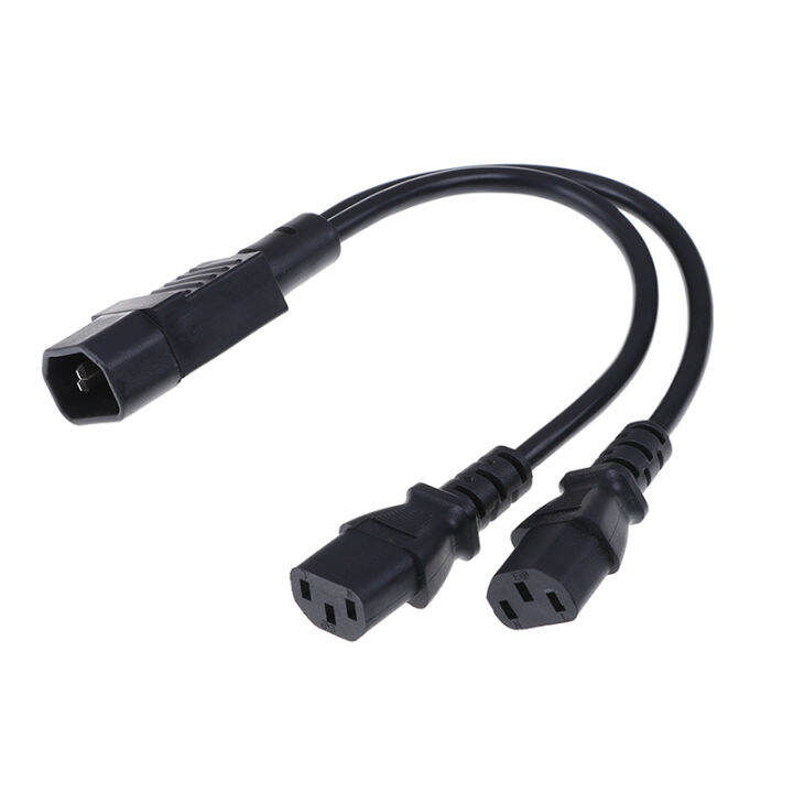 bo Joli UPS server C14 to C13 Y splitter extension cable PDU.PSU power ...