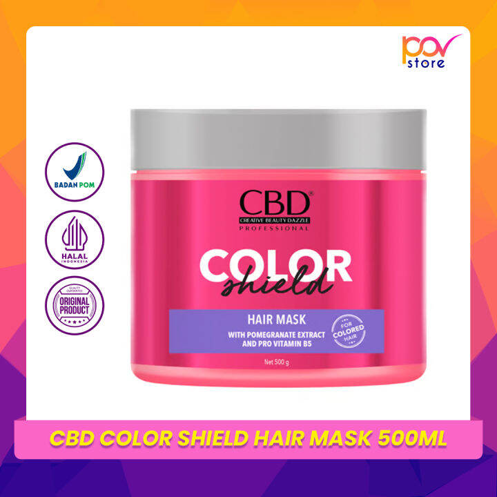 CBD Color Shield Hair Mask 500ml Hair Mask 500gr | Lazada Indonesia