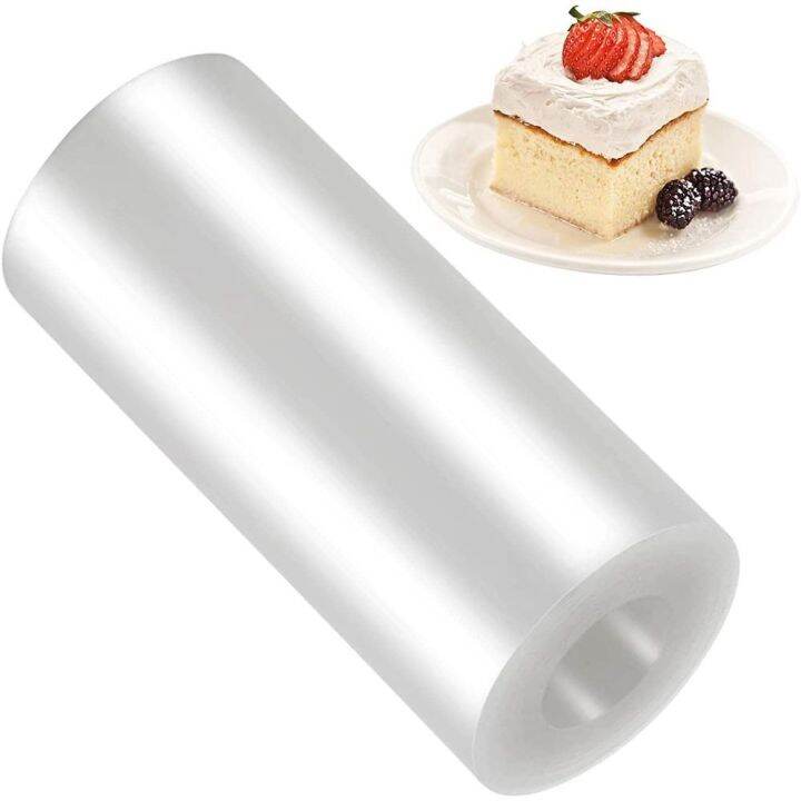 SXSA DIY Transparent Cake Border Kitchen Tools Cake Sleeves Cake Wrap ...