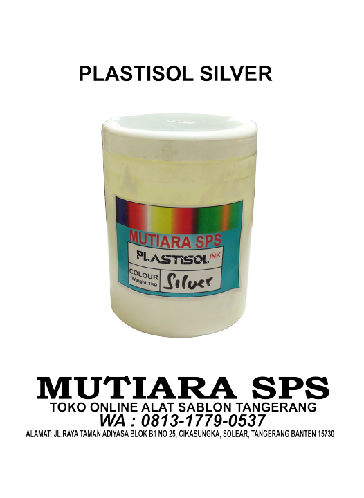 TINTA SABLON PLASTISOL WARNA SILVER DAN GOLD | Lazada Indonesia