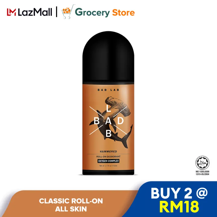 BAD LAB ROLL-ON DEODORANT ALL SKIN TYPE 50G | Lazada