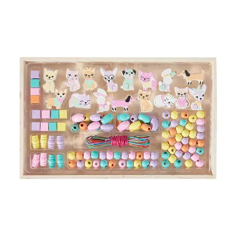 PWJ PH Anko Wooden Bead Set / Animal Wooden Bead Set / Heart & Faces ...
