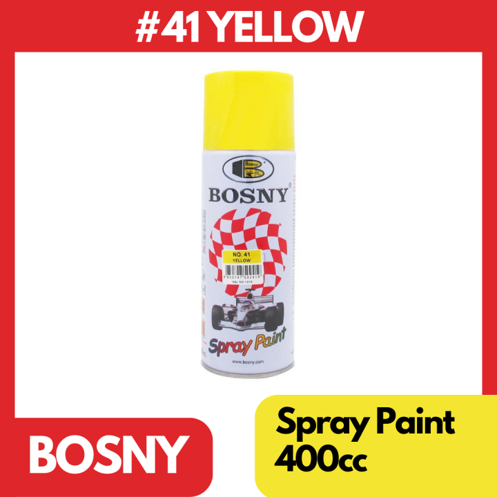 Bosny #41 Yellow Original Acrylic Spray Paint 400cc | Lazada PH