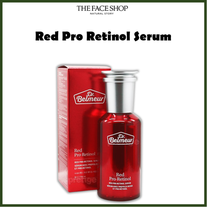 [THE FACE SHOP] Dr.belmeur Red Pro Retinol Serum 50ml | Lazada PH