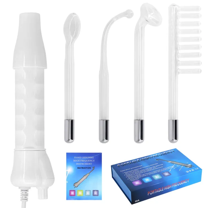 In Stock Electric Therapy stick wand glass tube high frequency ...