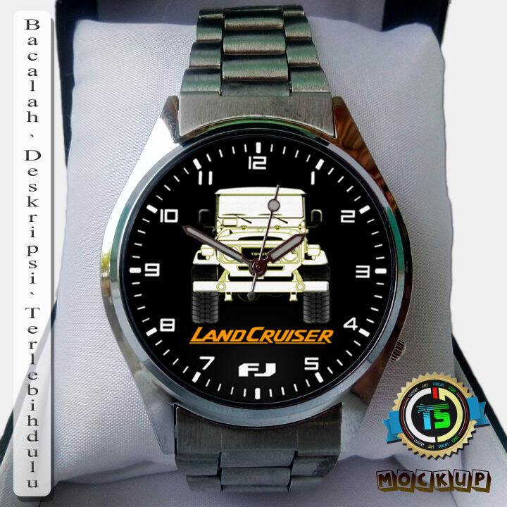Jam Tangan Stainless Steel LANDCRUISER | Custom Jam Tangan Store ...