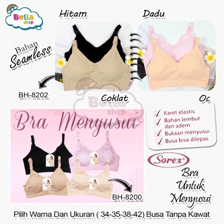 Sorex Bra menyusui Bh menyusui Sorex BH 8200- BELLA SHOP | Lazada Indonesia