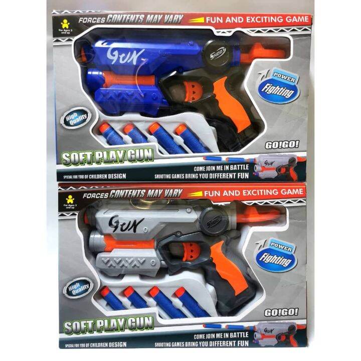 High Speed Soft Bullet Toys Gun | Lazada