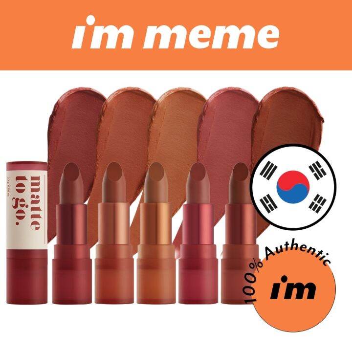 COD [I`M MEME Official] I`M Matte To Go Highly Pigmented Mini Matte ...