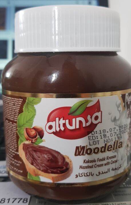 Altunsa Spread Moodella Hazelnut Cream with Cocoa 350g Dubai UAE ...