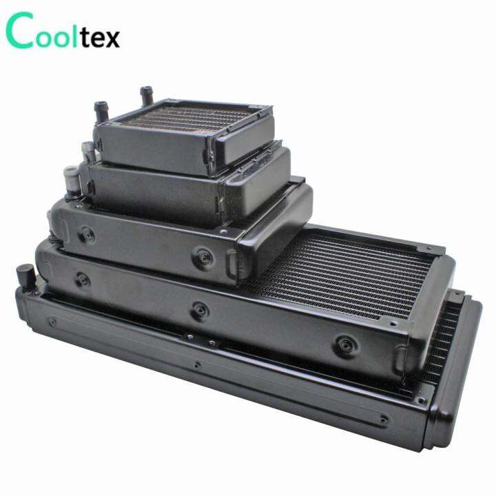 100%new 80/90/120/240/280mm water cooling radiator cooled cooler for ...
