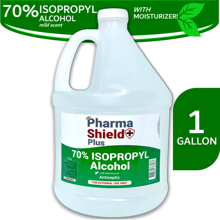 70% Isopropyl Alcohol Antiseptic Disinfectant with Moisturizer - 1 ...