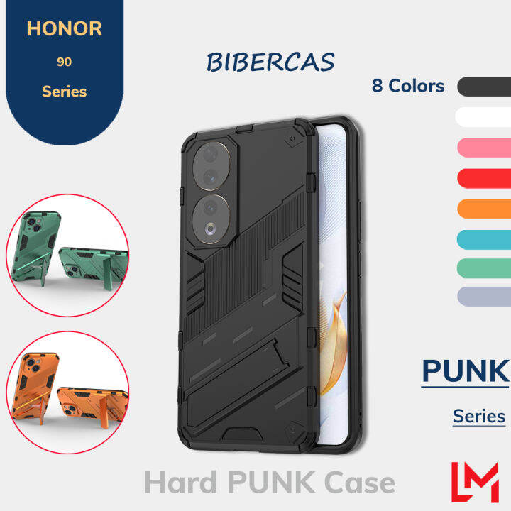 BIBERCAS เคสแข็งกันกระแทก เกราะพังก์เคสโทรศัพท์พร้อมขาตั้ง เคสการ ...