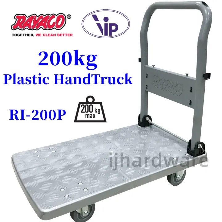 Rayaco 150kg / 200kg Heavy Duty Pvc Platform Handtruck Trolley Papan ...
